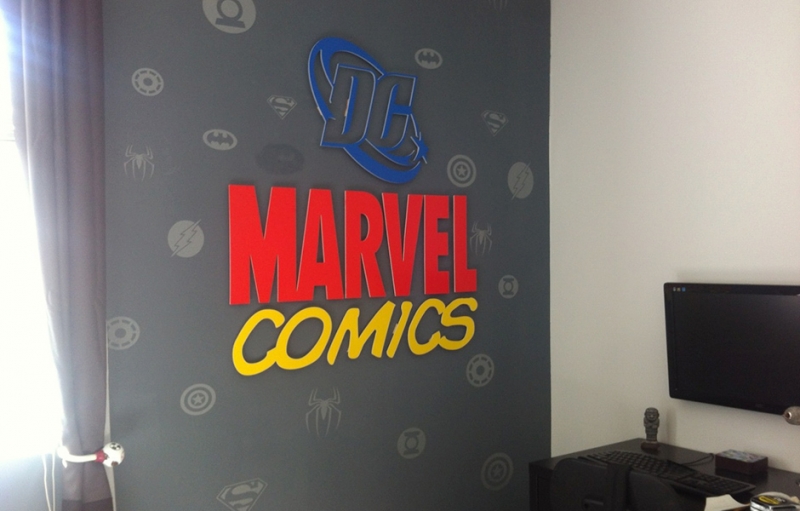 Marvel Comics Boys Room Decor - Trazza Design and Manufacturing